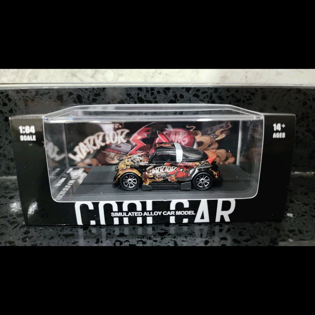 COOL CAR VOLKSWAGEN BEETLE SUPER WARRIOR LIVERY - 1/64 SCALE – DIECAST ...
