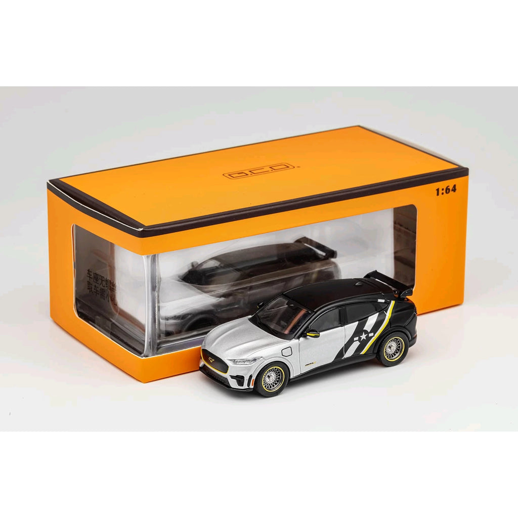 GCD FORD MUSTANG MACH E GT P51 FIGHTER LIVERY + ROOF BOX - 1/64 SCALE ...