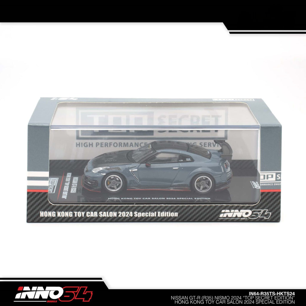 INNO 64 NISSAN GT-R R35 NISMO TOP SECRET 2024 HONG KONG TOY CAR SALON ...